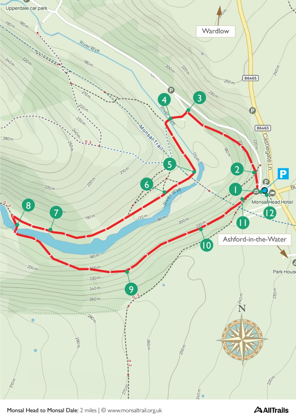 Walk maps – Monsal Trail