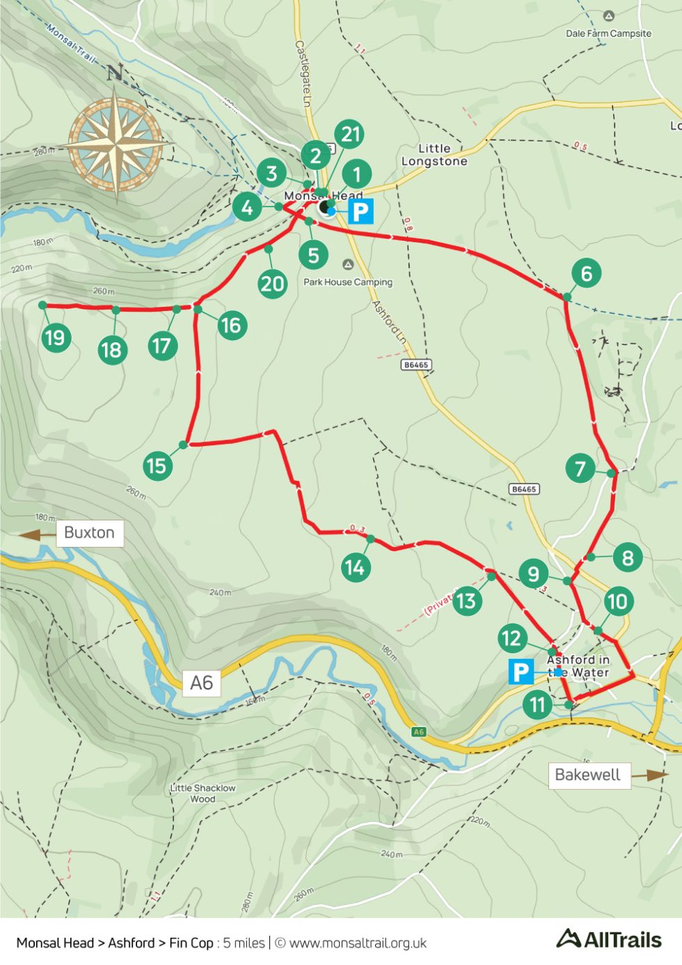 Walk maps | Monsal Trail