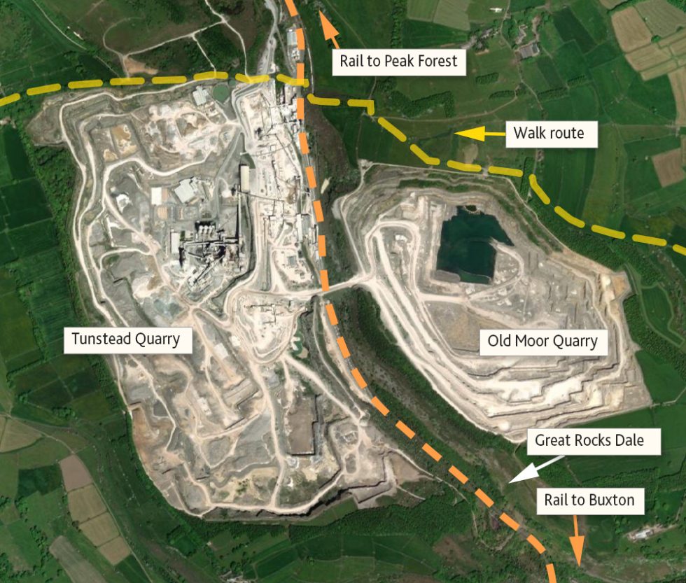 Tunstead Quarry - Monsal Trail